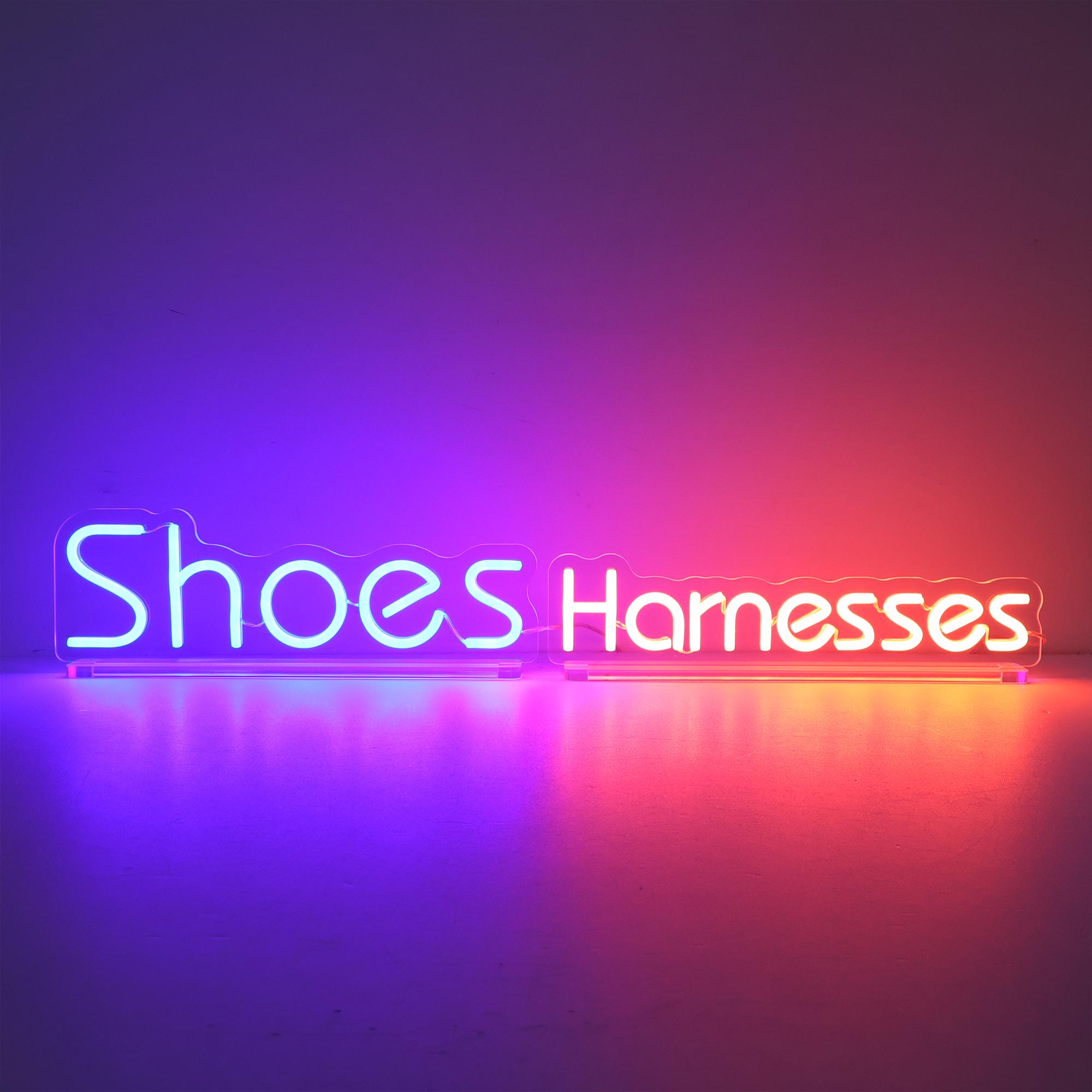 Custom Free Standing Neon Sign, Personalized Table Neon Sign, Business ...