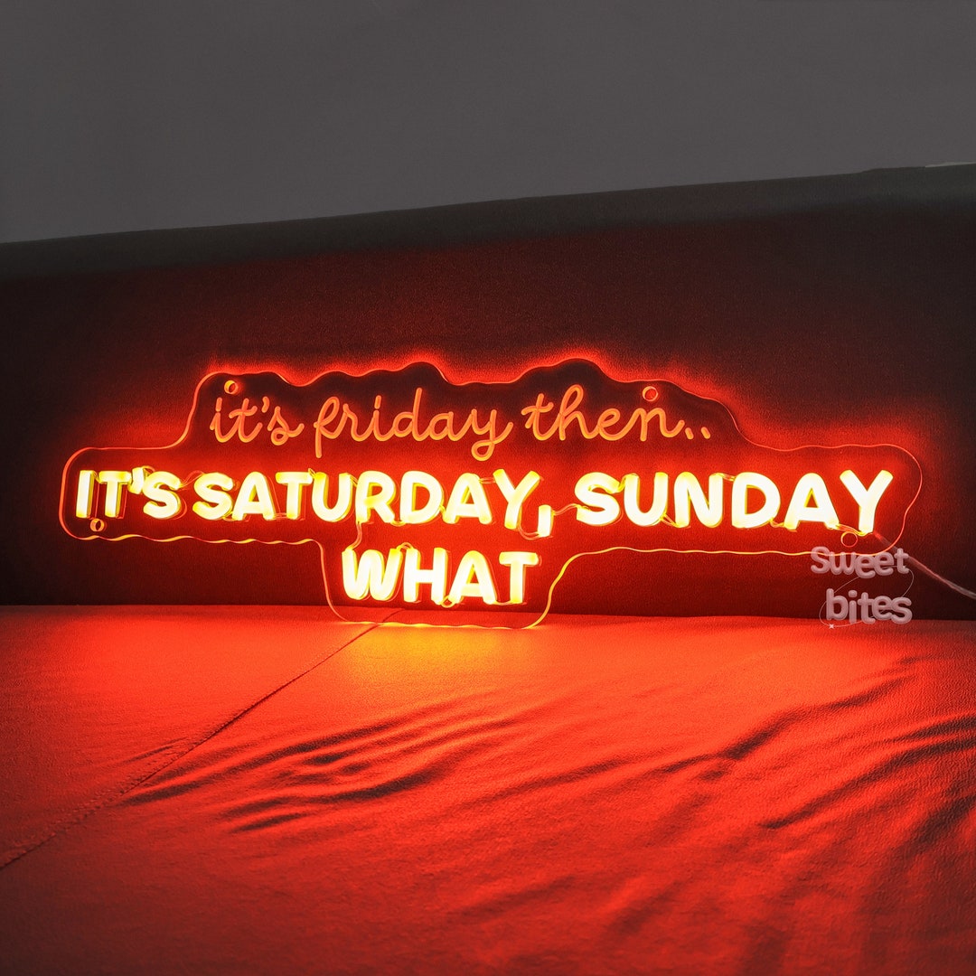 It‘s Saturday, Sunday What Neon Sign,formula 1 Quotes Decor,lando ...