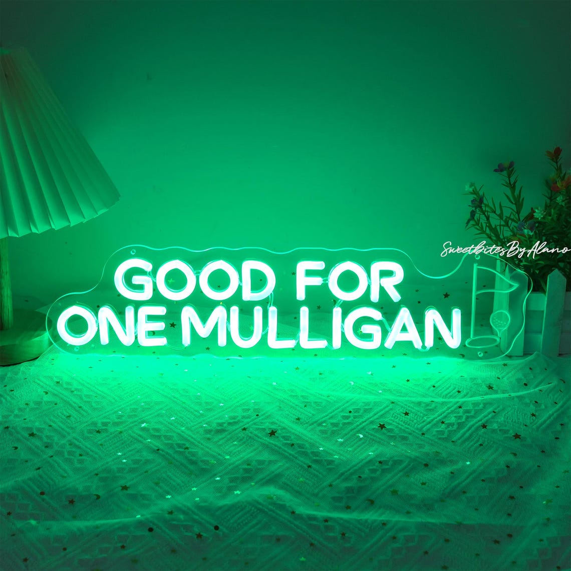 Good for One Mulligan Neon Sign,19th Hole Wall Decor,the Masters Golf ...