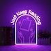 Just Keep Reading Neon Sign, Bookshelf Decor, Reading Neon Sign, Book ...