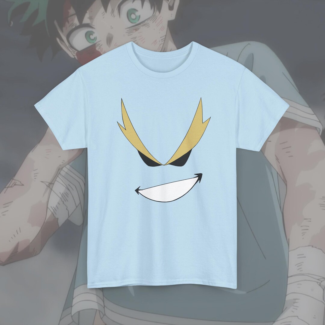 My Hero Academia All Might Shirt Replica, Men's Non-no 5th Edition ...