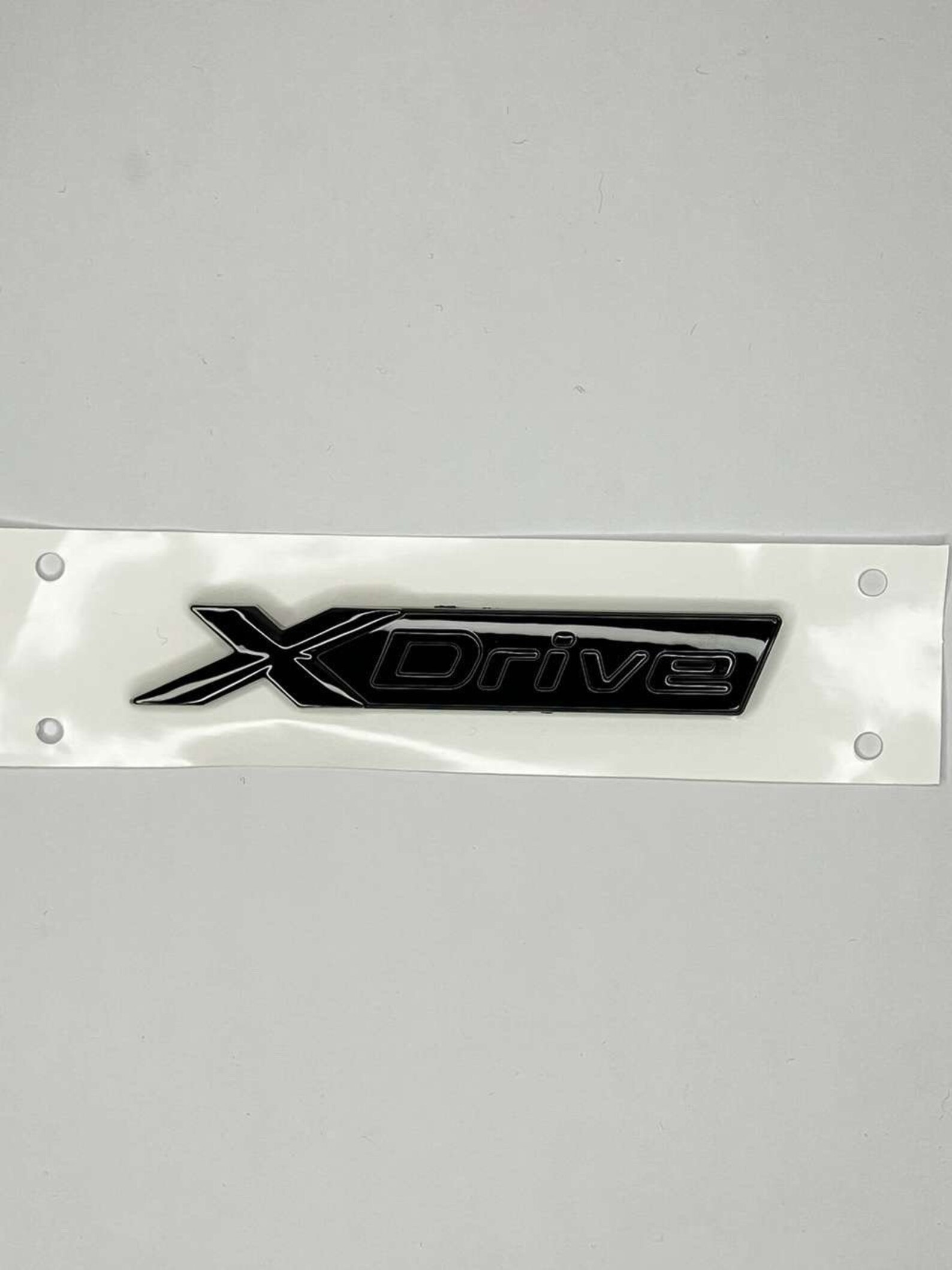 BMW X DRIVE Gloss Black Rear / Boot Badge M Sport X1 X3 X5 X7 X3m X4m M135i M140i M240i 335d ...