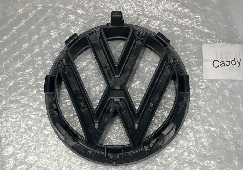 VW Caddy & Caddy Maxi 11-15 Mk3 2011 2015 Front Badge Gloss Black ...