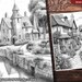 English Countryside Village Coloring Pages for Adults and for Kids for ...