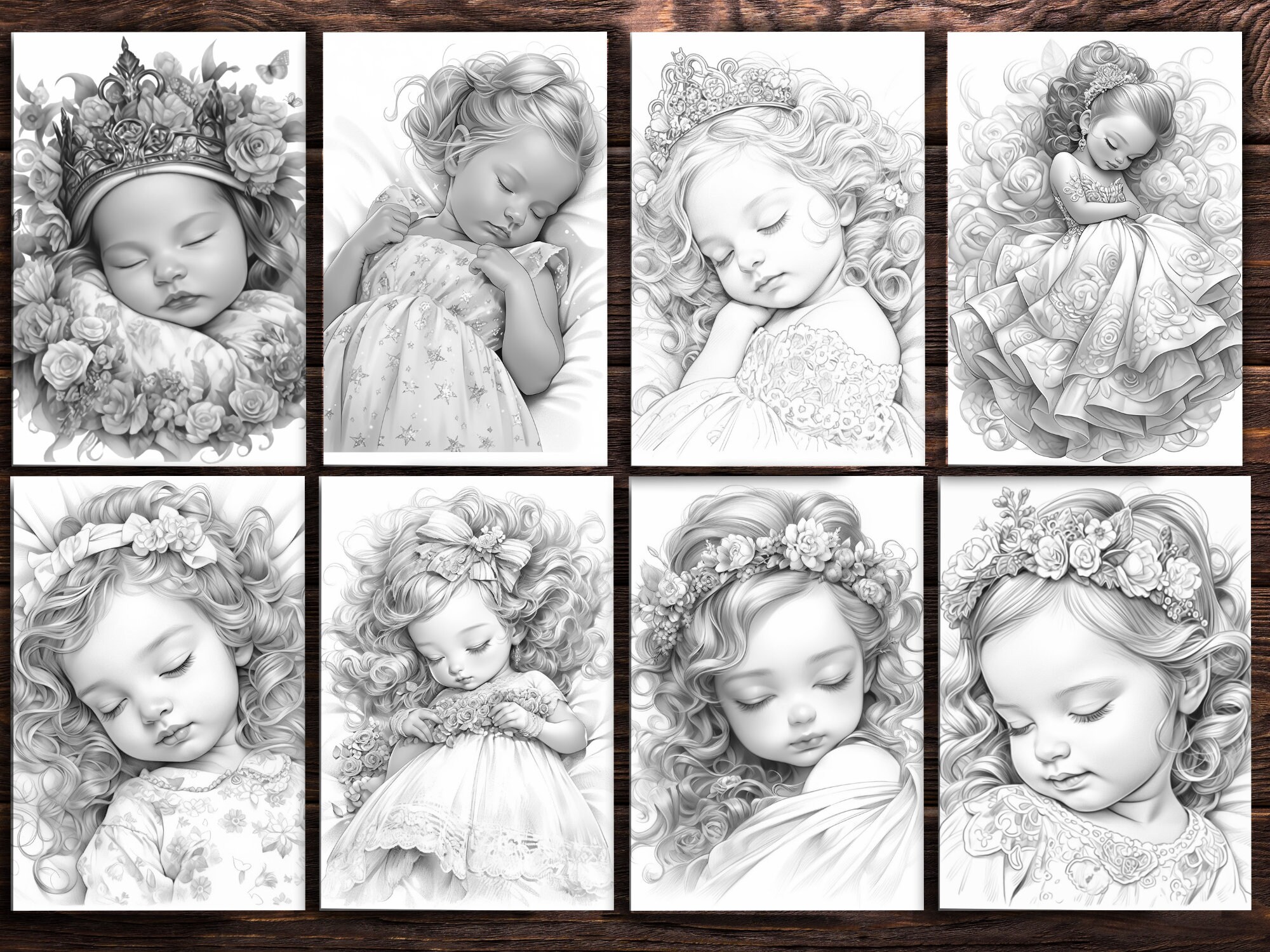 Sleeping Beauty Coloring Pages for Adults and for Kids for Relax and ...
