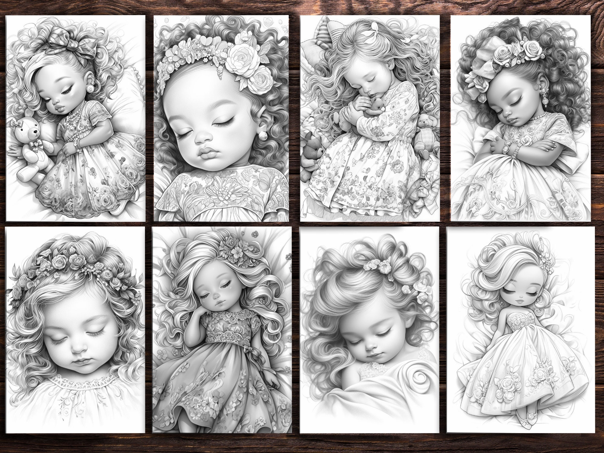 Sleeping Beauty Coloring Pages for Adults and for Kids for Relax and ...
