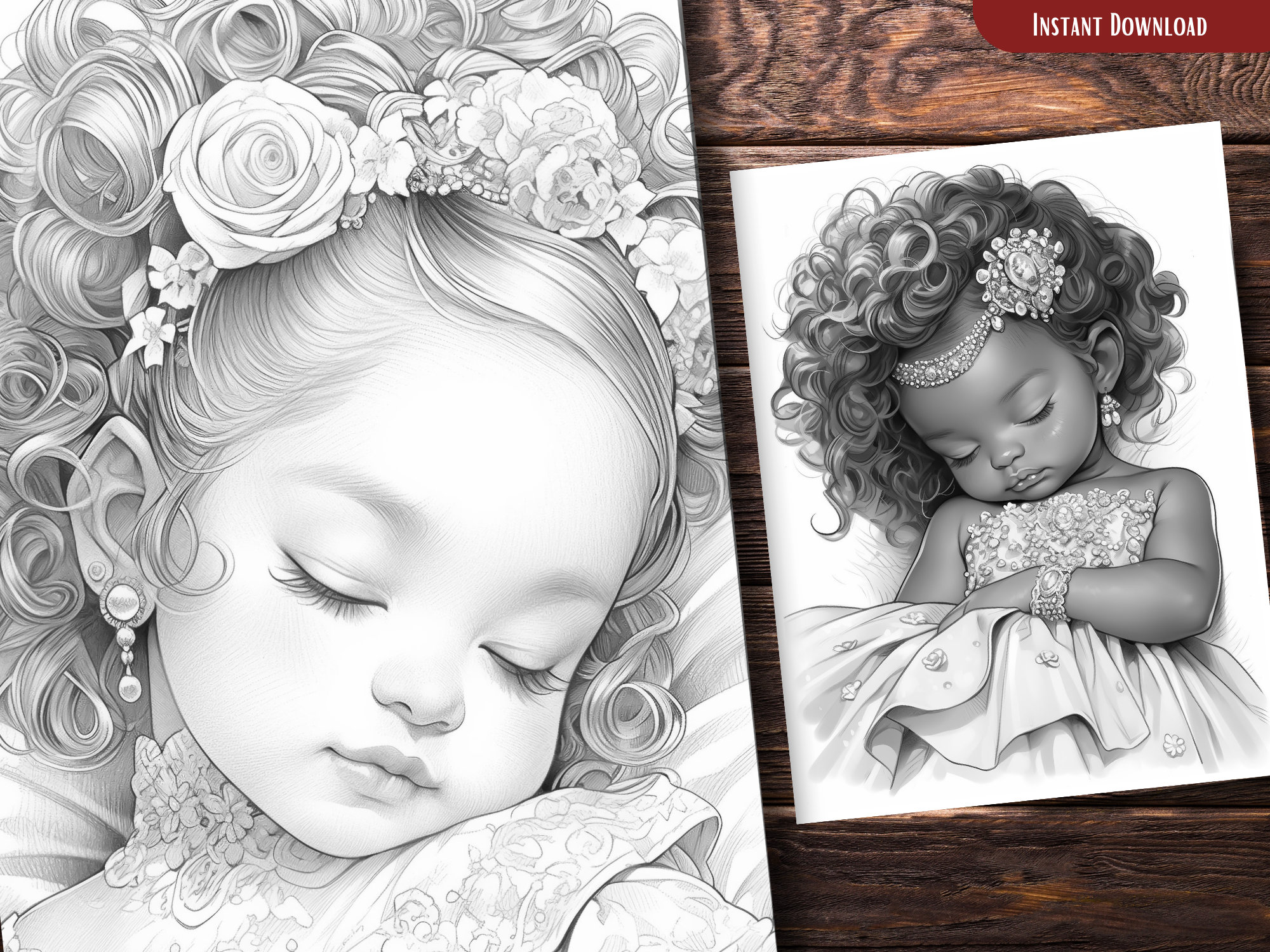 Sleeping Beauty Coloring Pages for Adults and for Kids for Relax and ...