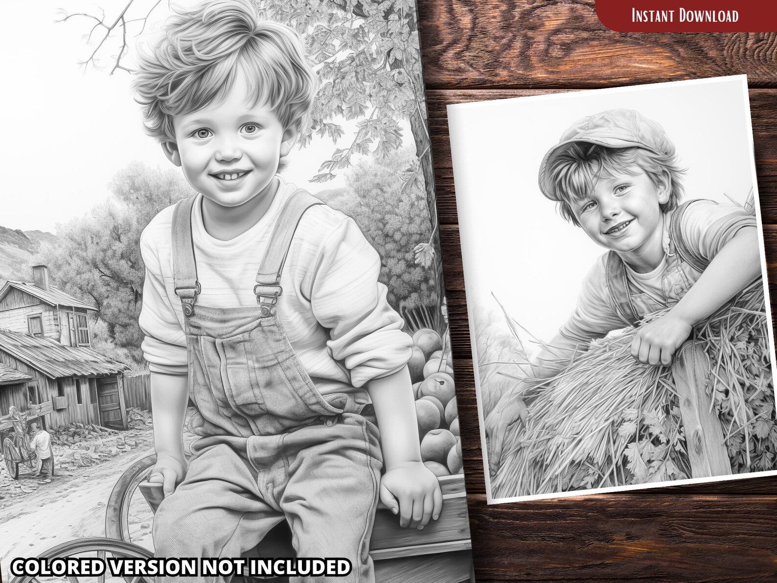 Kids Love Fall Coloring Pages for Adults and for Kids for Relax and ...