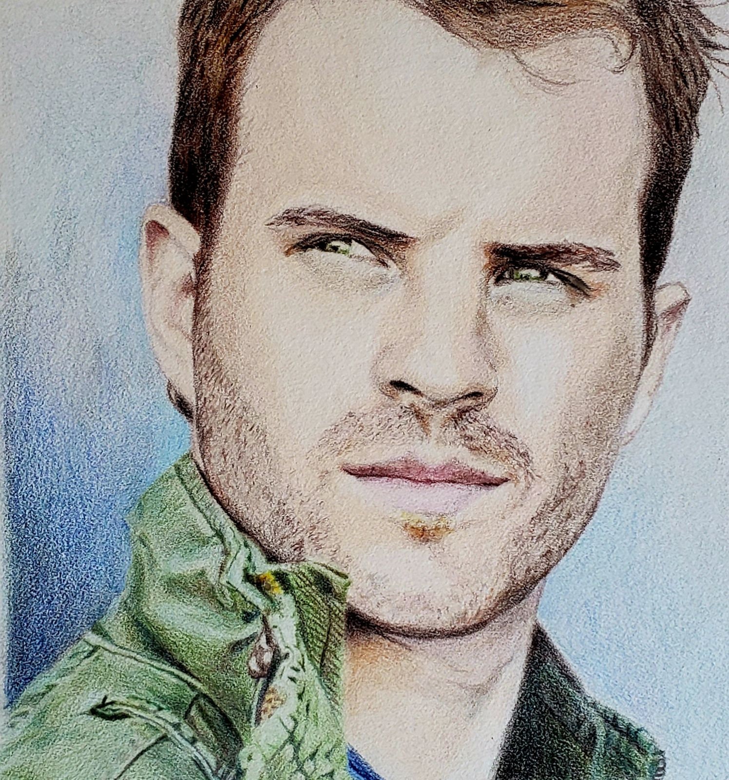 8"x10" Custom Graphite/colored Pencil Portrait, Hand Drawing From Photo ...