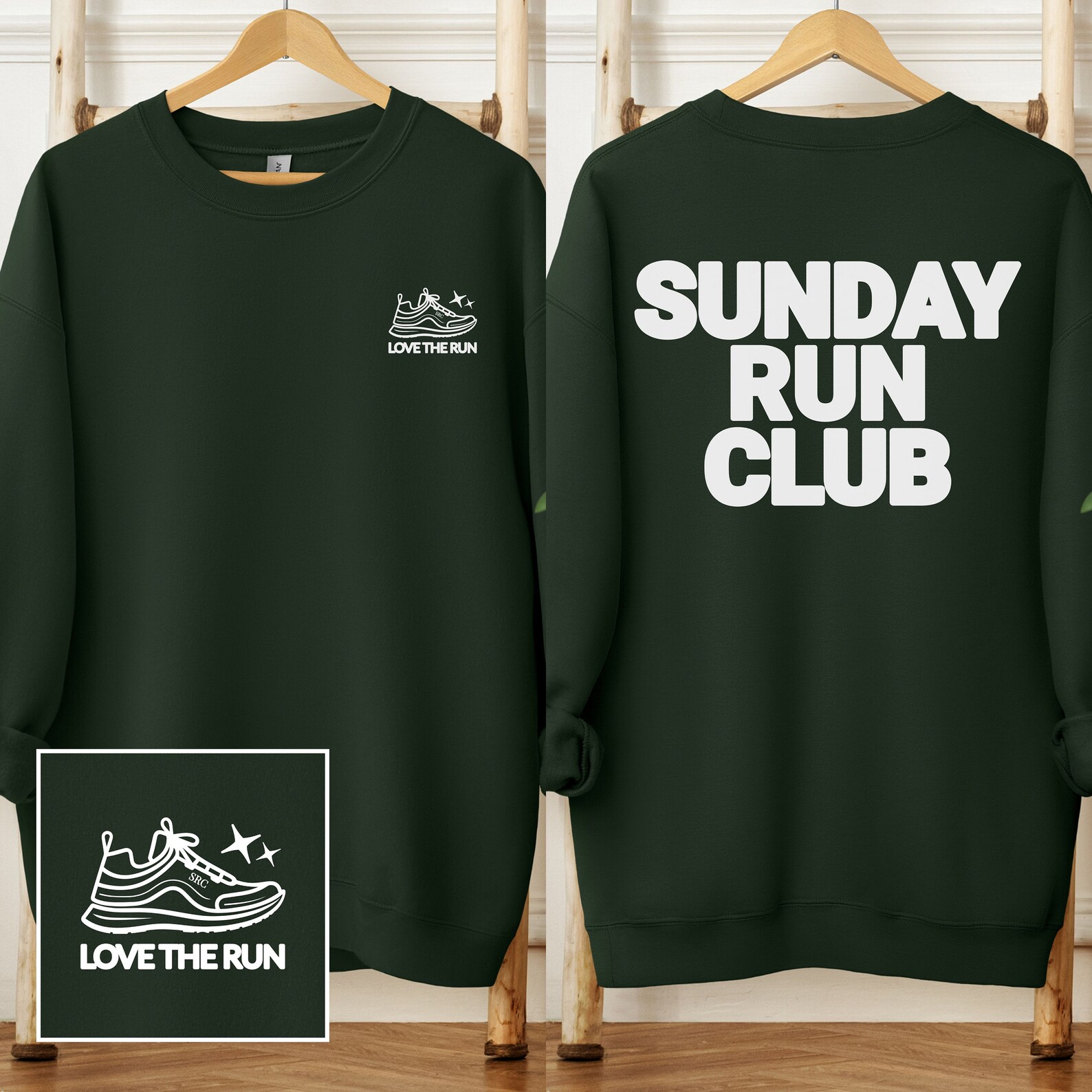 Sunday Run Club Sweatshirt Run Club Sweatshirt Running Sweatshirt ...