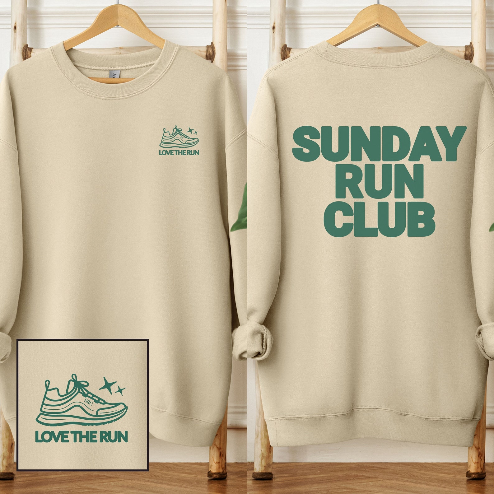 Sunday Run Club Sweatshirt Run Club Sweatshirt Running Sweatshirt ...
