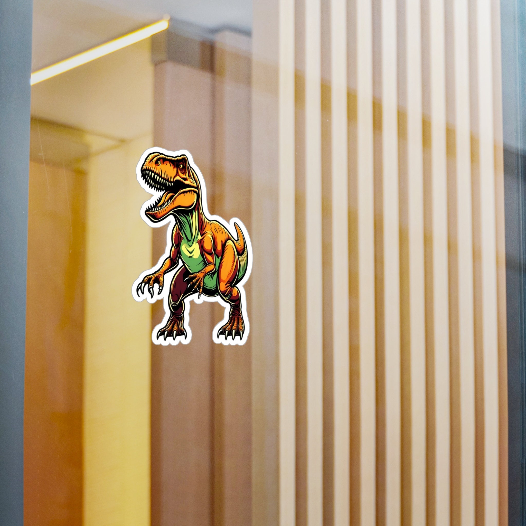 Dinosaur Sticker, T Rex Sticker, Tyrannosaurus Rex Sticker T-rex, Dino ...
