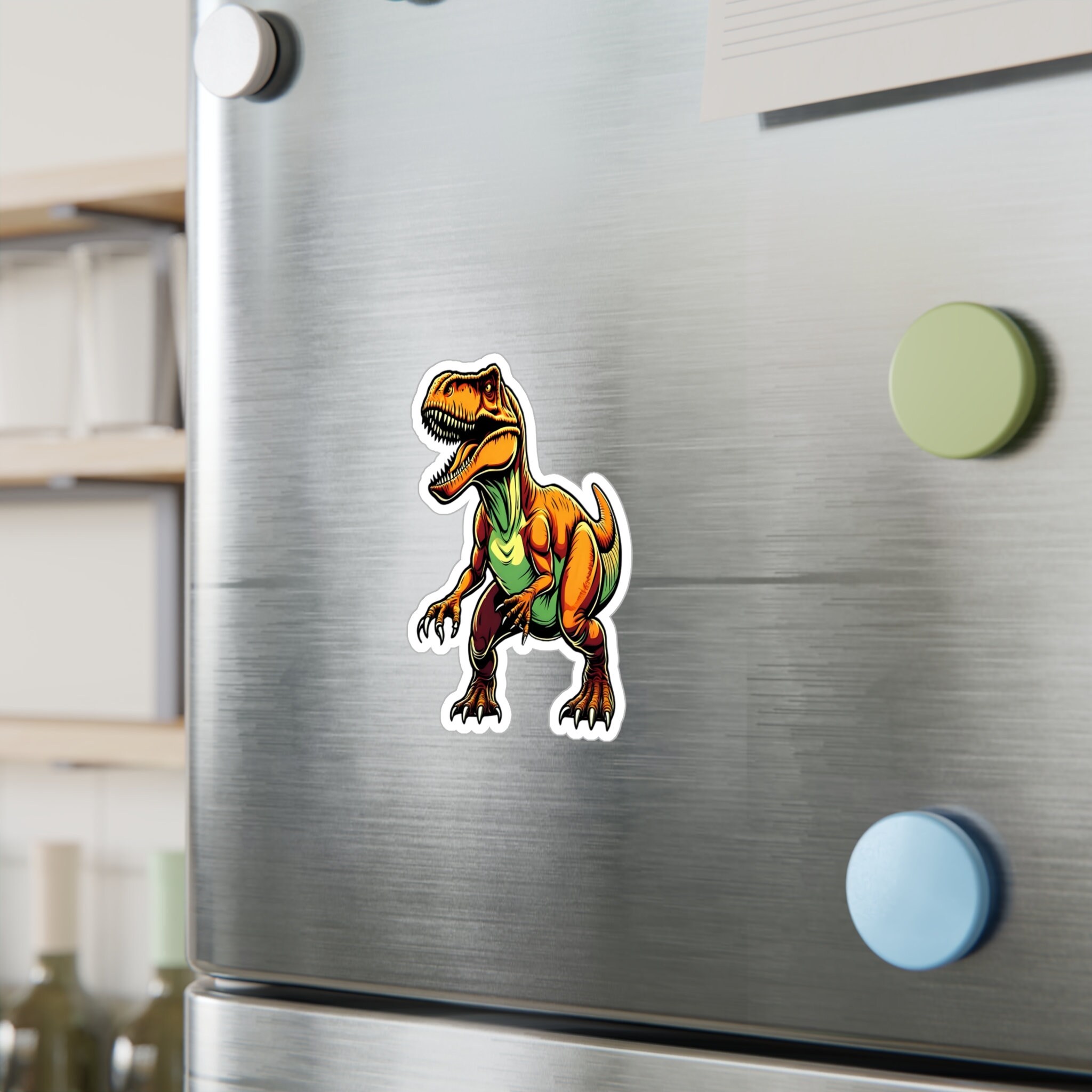 Dinosaur Sticker, T Rex Sticker, Tyrannosaurus Rex Sticker - T-rex ...