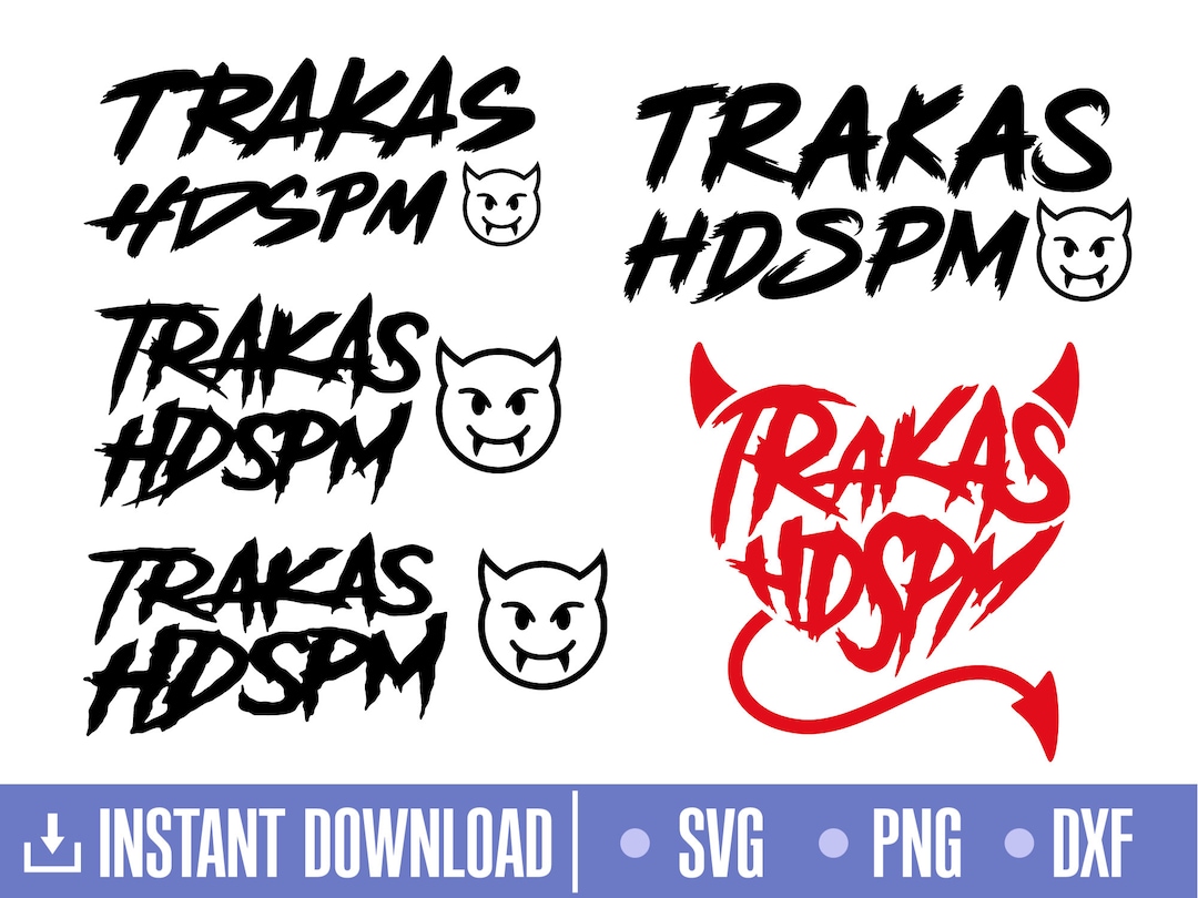 Trakas HDSPM Svg, Trakas Svg, Svg, dxf, Cut files for Cricut and ...