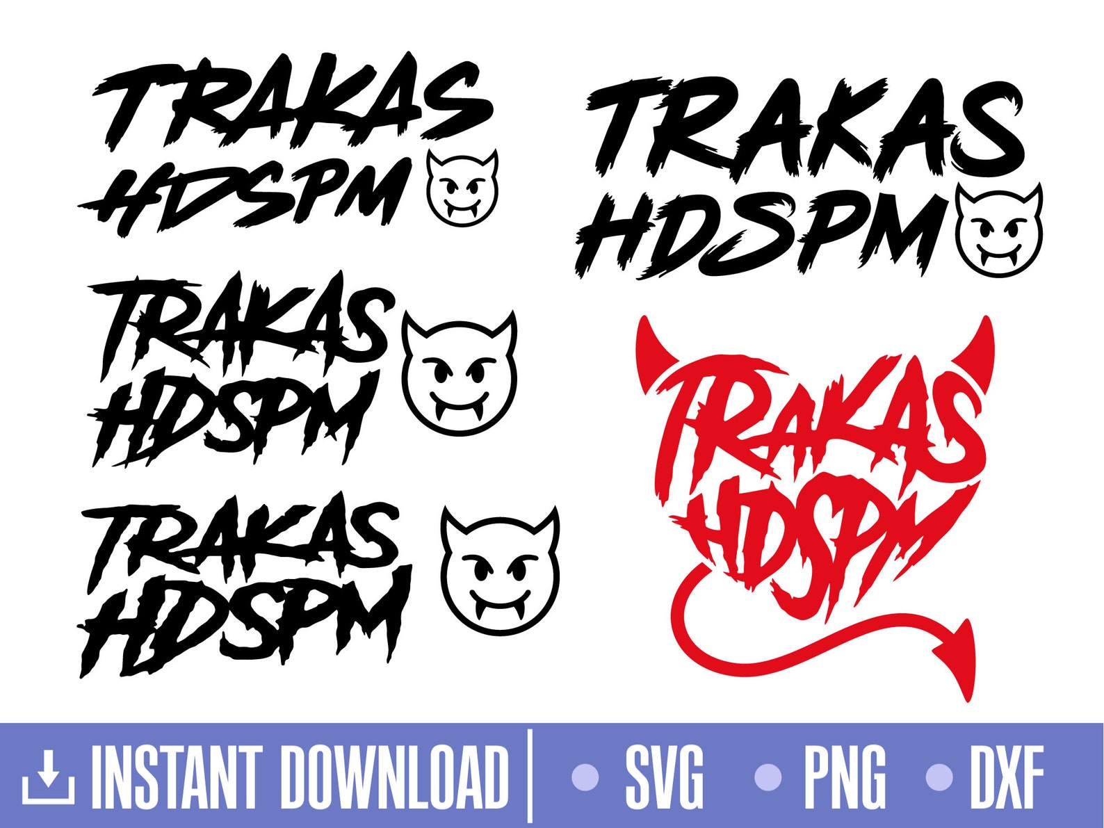 Trakas HDSPM Svg, Trakas Svg, Svg, Dxf, Cut Files for Cricut and ...