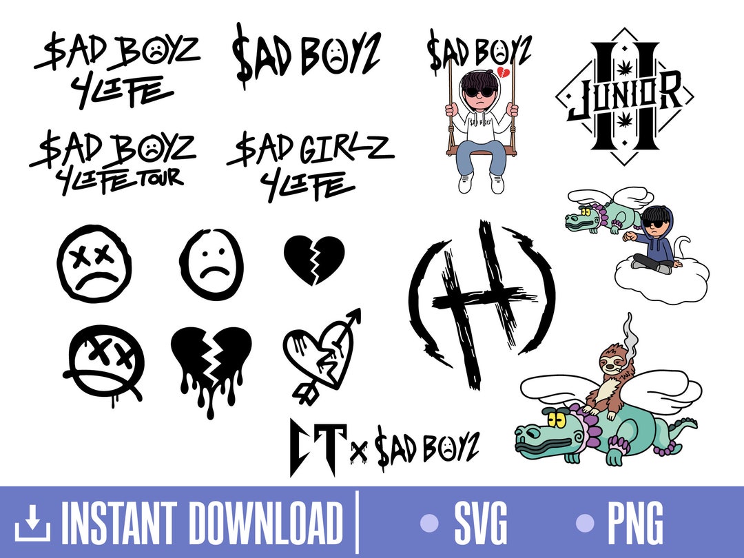Junior H svg, Sadboyz for life, CT Svg, Amor Tumbado Png, Svg, dxf, Cut files for Cricut and ...