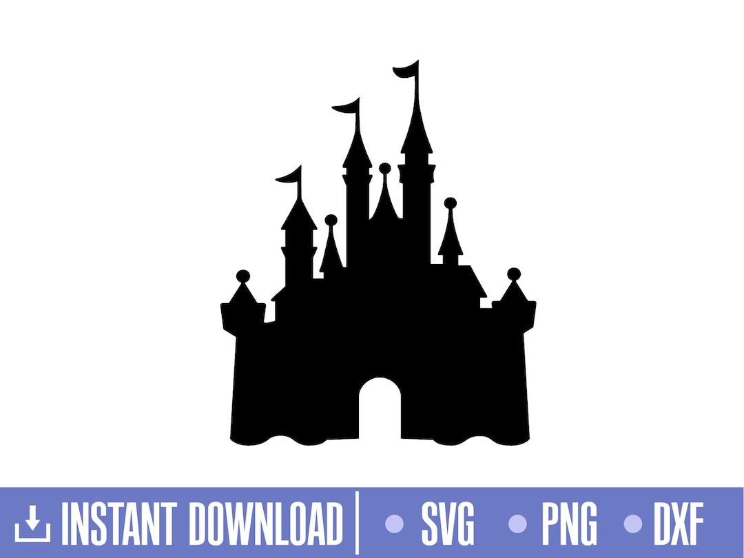 Magic Kingdom Svg, Magic Castle Svg, Dxf, Cut Files for Cricut and ...