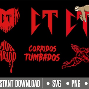 Logo corridos tumbados - Etsy México
