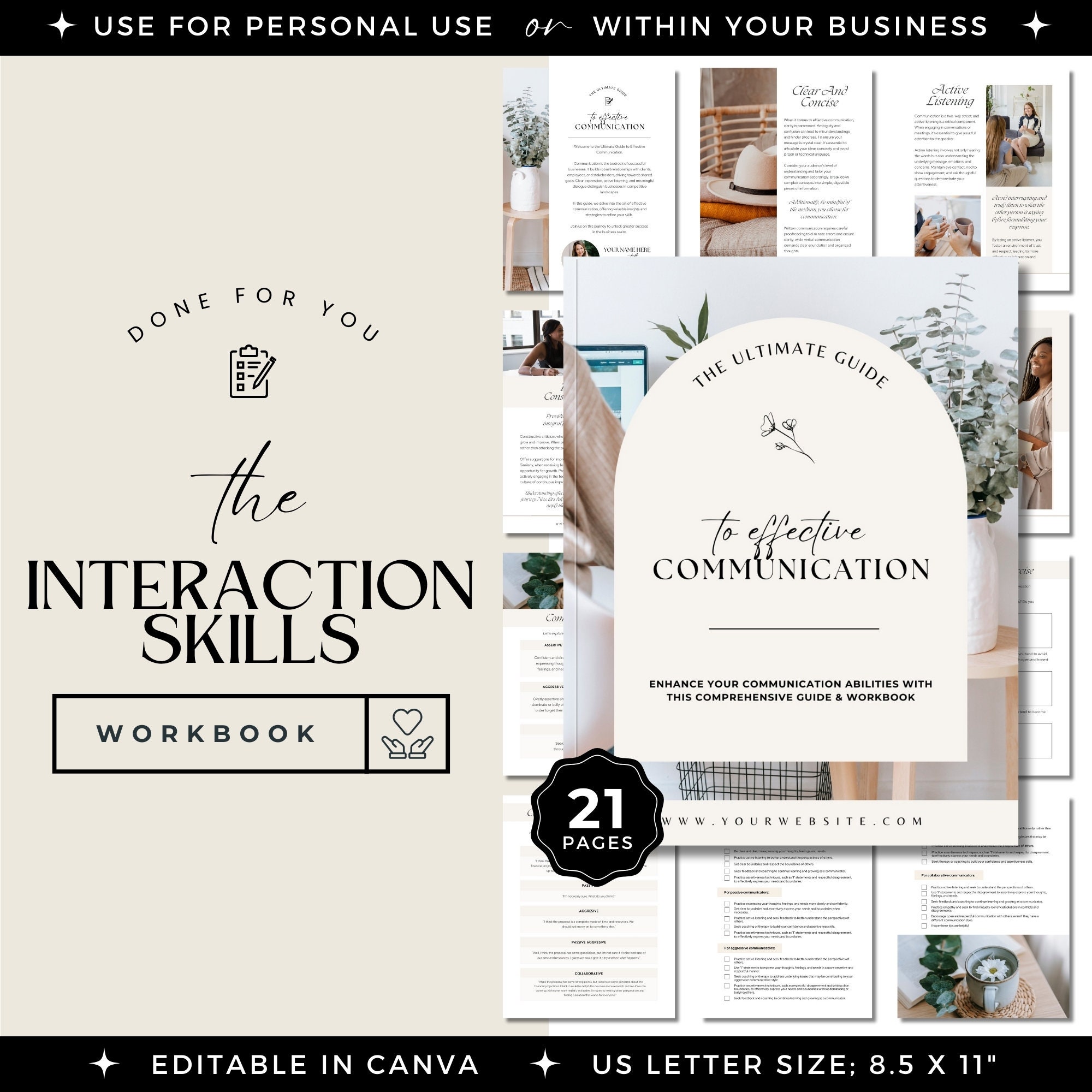 Communication Skills Worksheets, Effective Communicating, Interactive ...