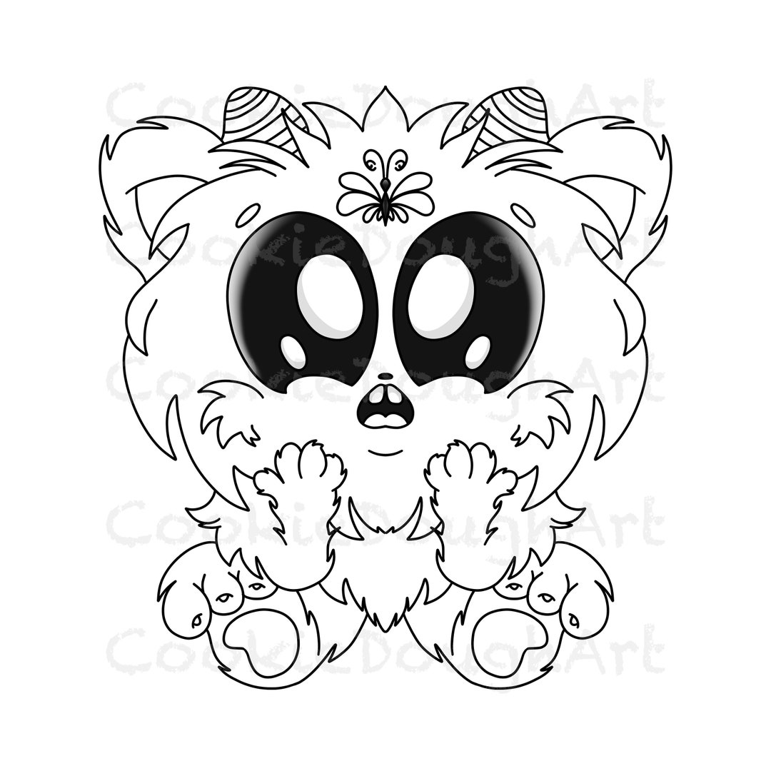 Furry Friends, Fuzzy Cartoon Creature, Cute Hairy Monster, PNG Clipart ...