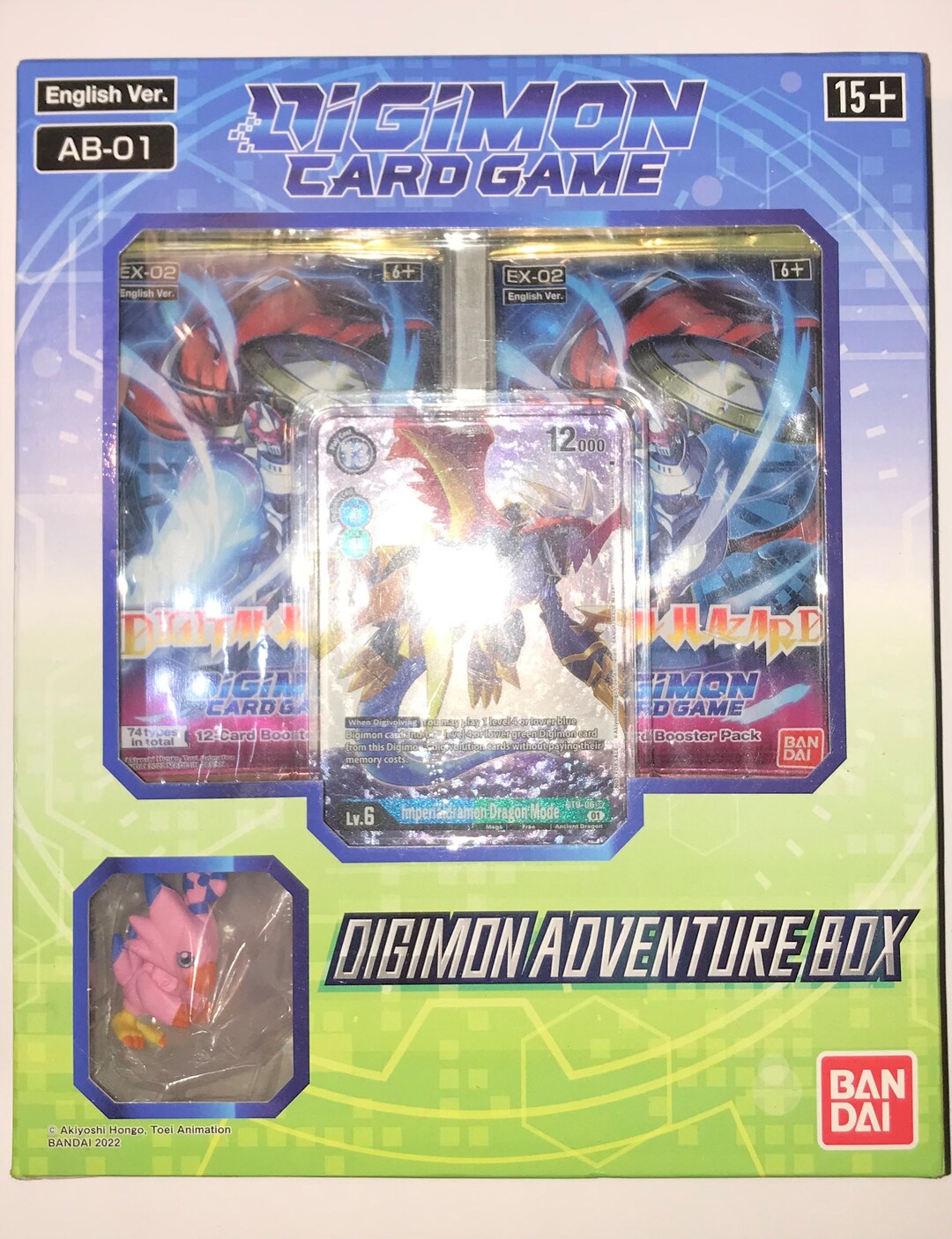 Digimon Adventure Box Digimon Card Game Booster Packs and Figure Brand ...