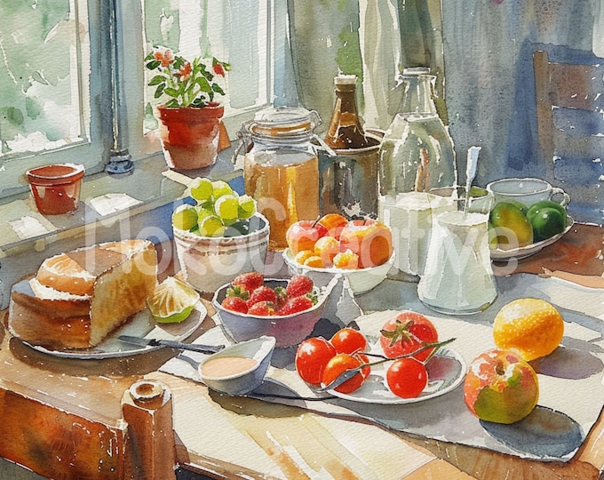 Lovely Rare Vintage Retro Lurpak Full Breakfast Set for Two. Butter ...