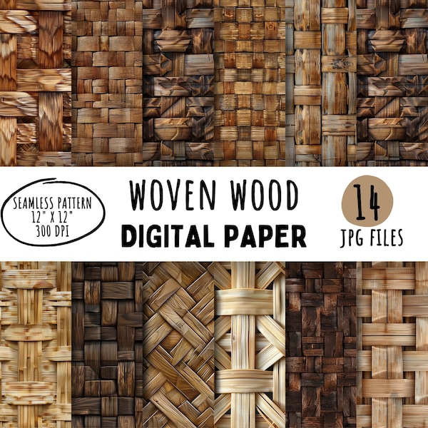 Bamboo Basket - Etsy