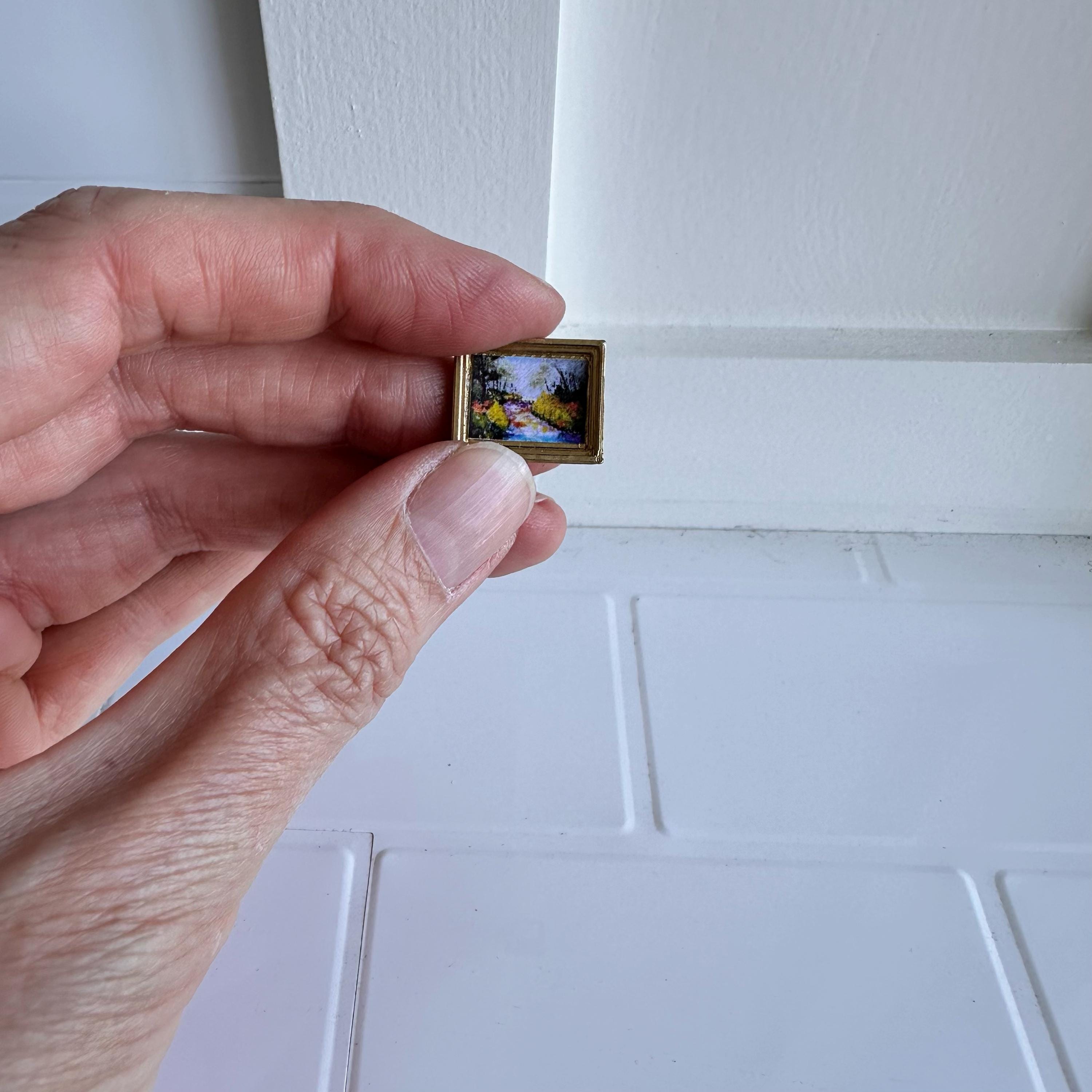 Miniature Artwork in 1:48 Scale - 20 Original Paintings Made Into ...