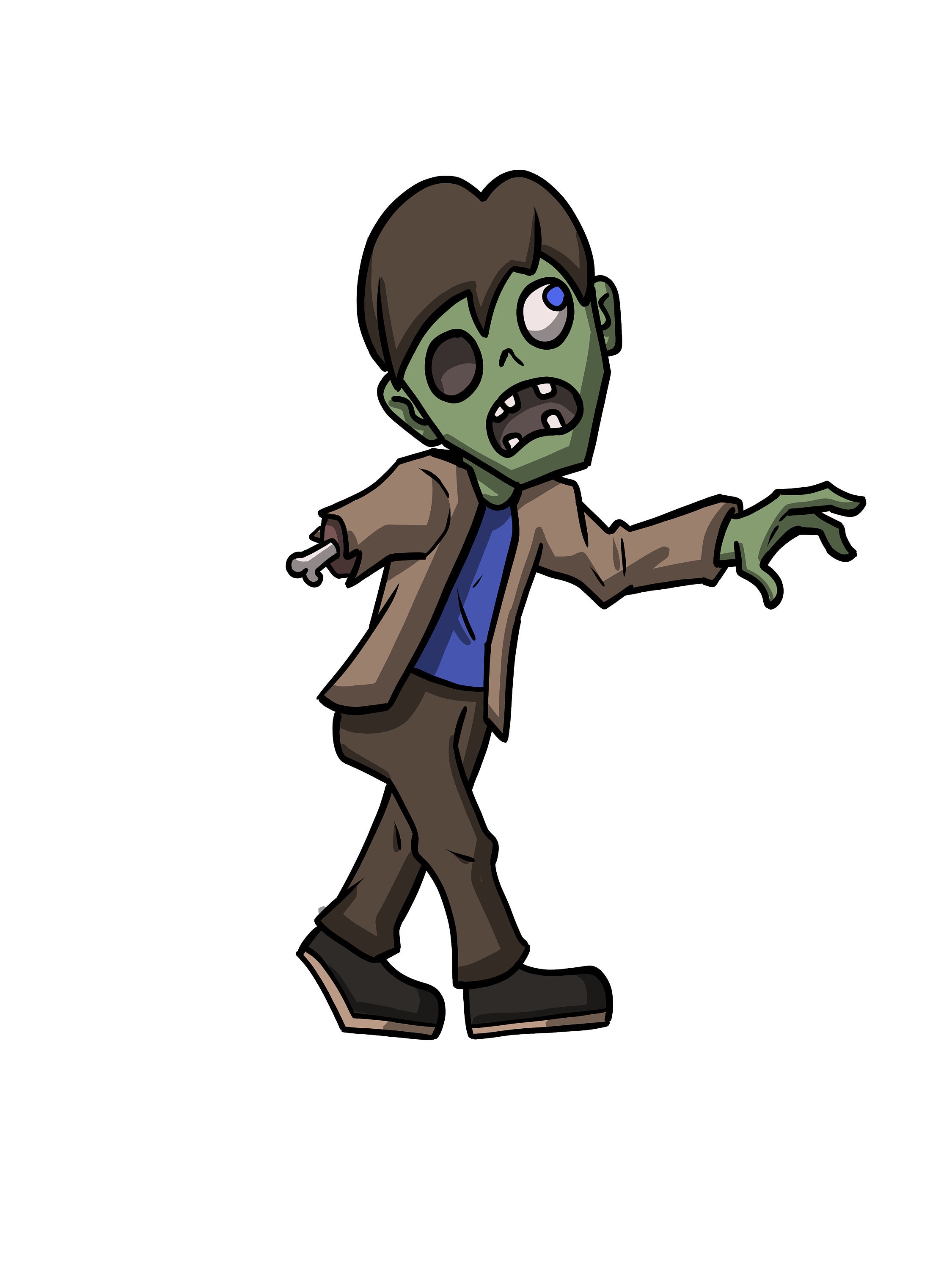 Zombie Sticker Pack - Etsy