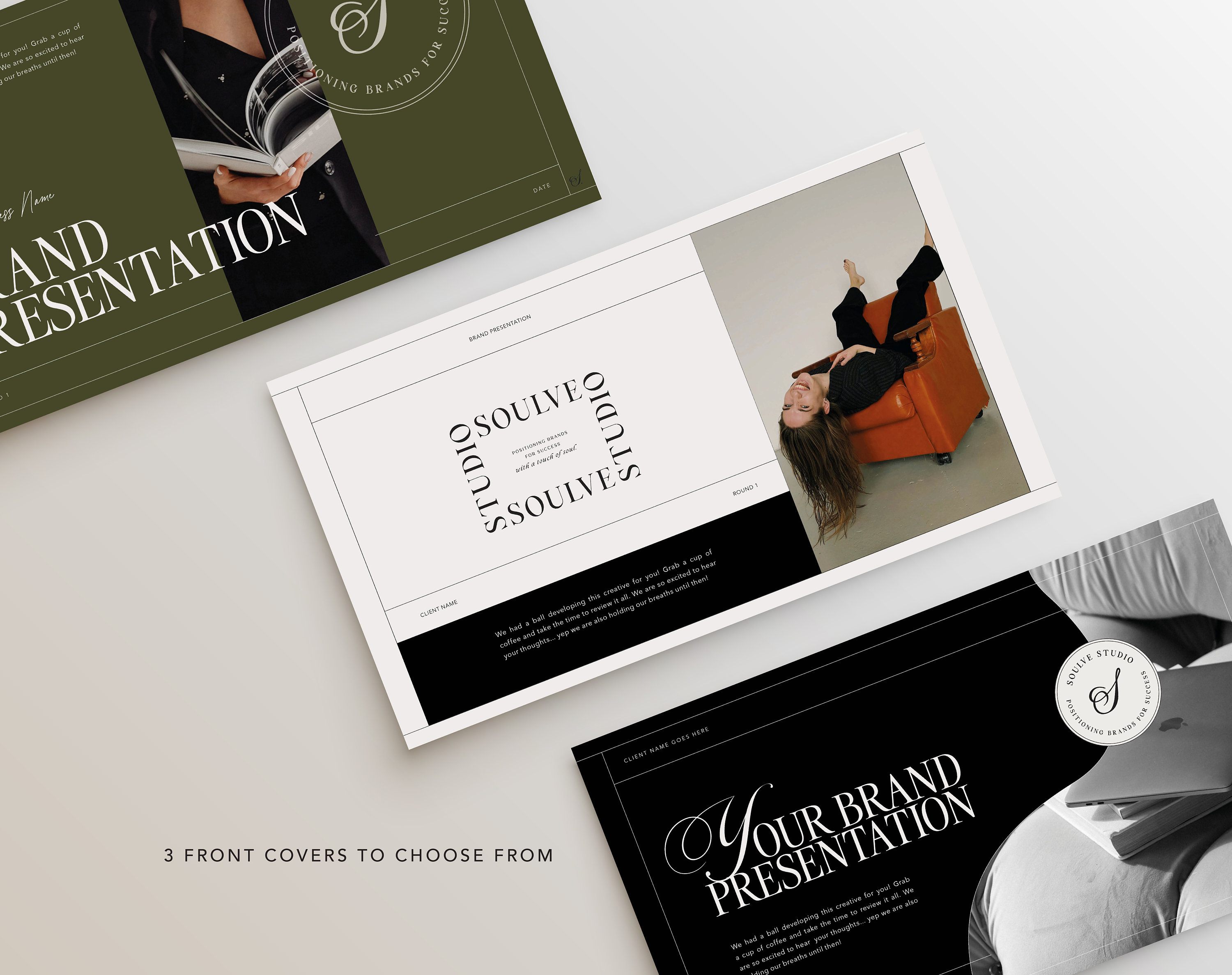 Brand Presentation Template | Brand Presentation | Logo Presentation ...