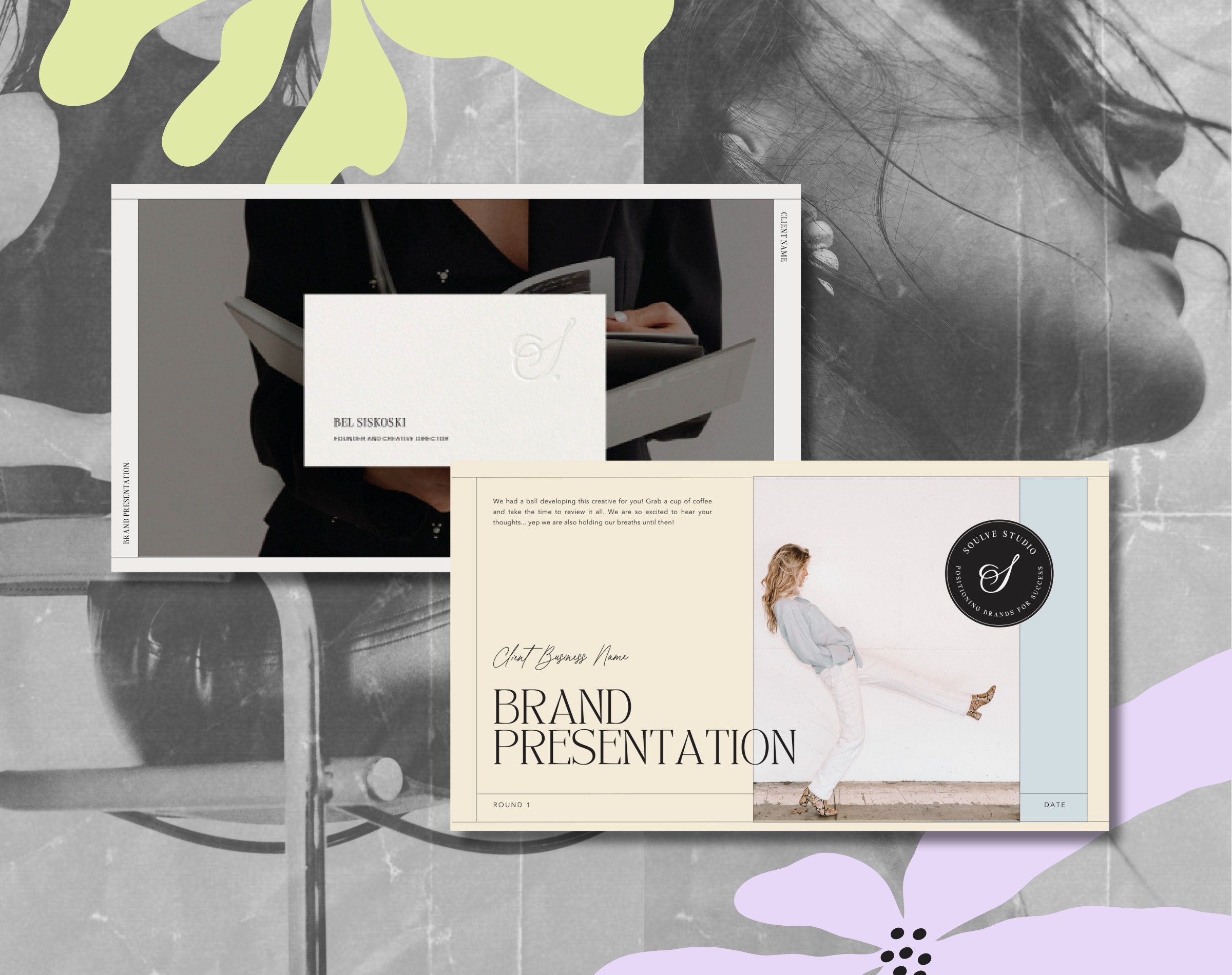 Brand Presentation Template | Brand Presentation | Logo Presentation ...