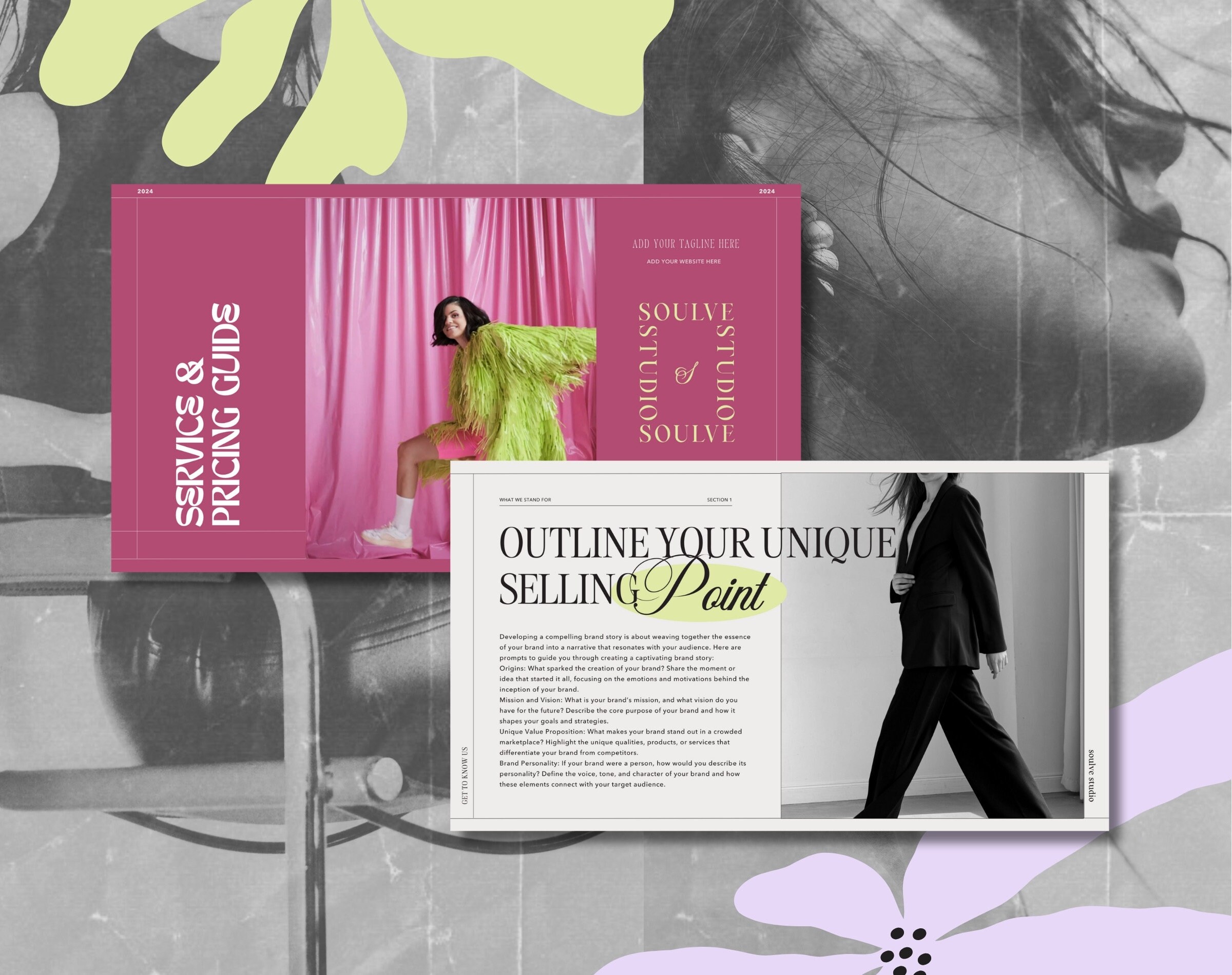 Service & Pricing Guide Client Brochure Template Portfolio Case Studies ...