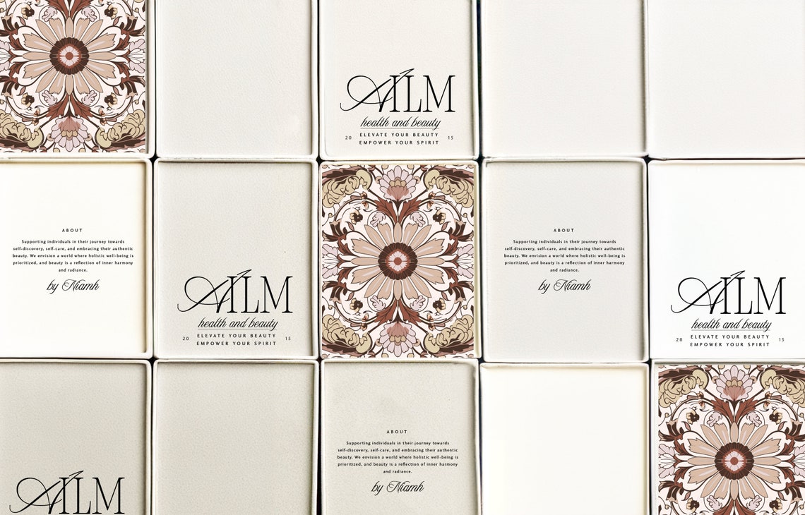 Aesthetic White Box Mockup, Product Logo Presentation Box, Label Design ...