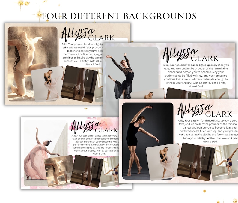 Dance Recital Ad Half Page Template | Dance Recital Flyer Dance Studio ...