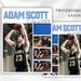 High School Basketball Sport Ad Full & 1/4 Page Ad Template | Male ...