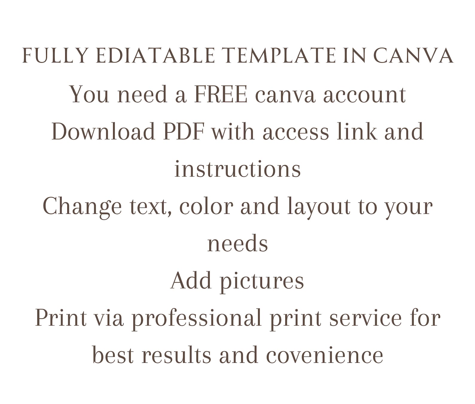 16 Page Recital Program Template Ideal for Dance Recital, School ...