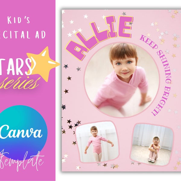 Playbill Ad Template - Etsy