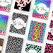 18 Animal Print Cover Designs Bundle, Cheetah Planner Covers, Front ...