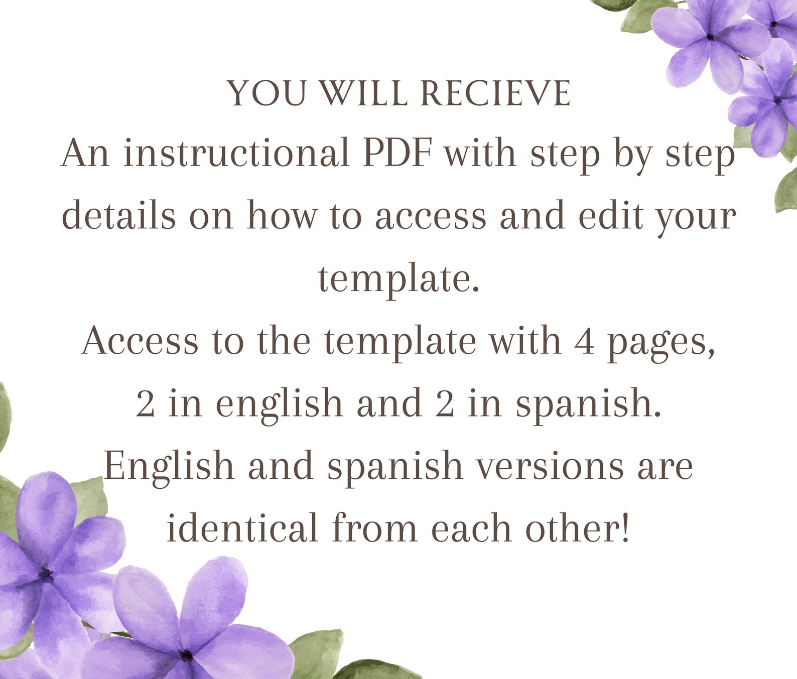 Wildflower Graduation Party Invitation Template 5x7 |2024 English ...