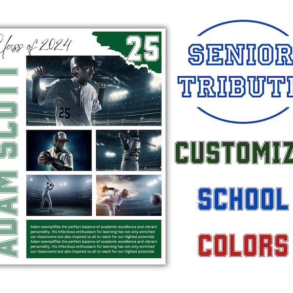 Football Ad for High School - Etsy