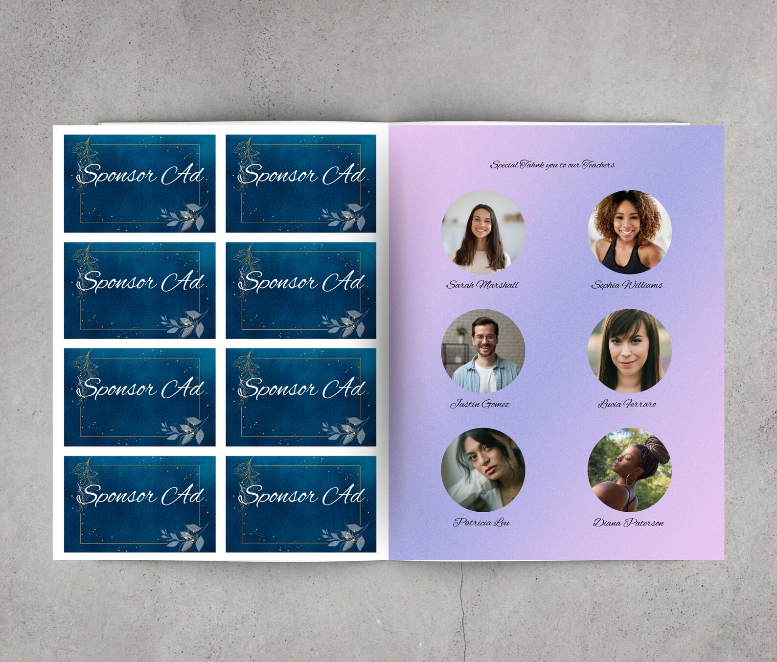16 Page Recital Program Template Editable in Canva, Includes Show Pages ...