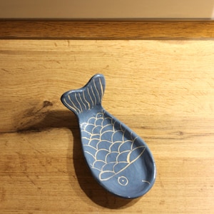 Cheerful Fish Design Spoon Holders - Colorful Ceramic Rests for Cooking ...
