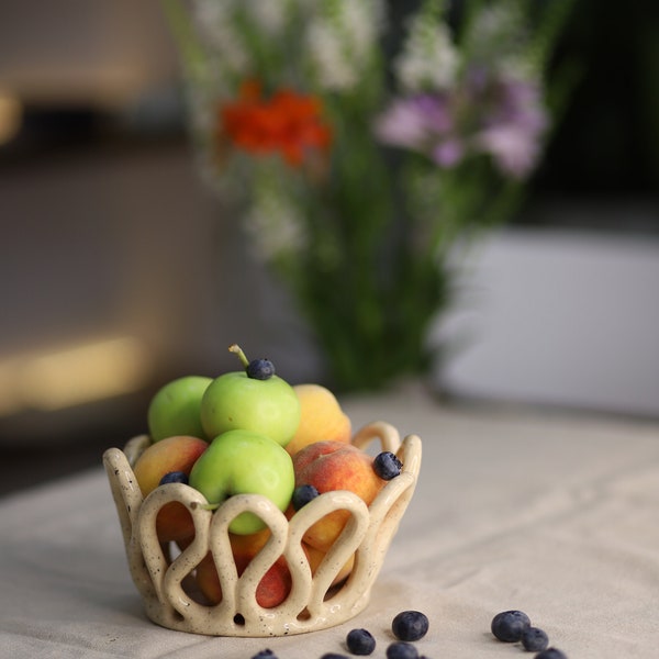 Ceramic Basket - Etsy