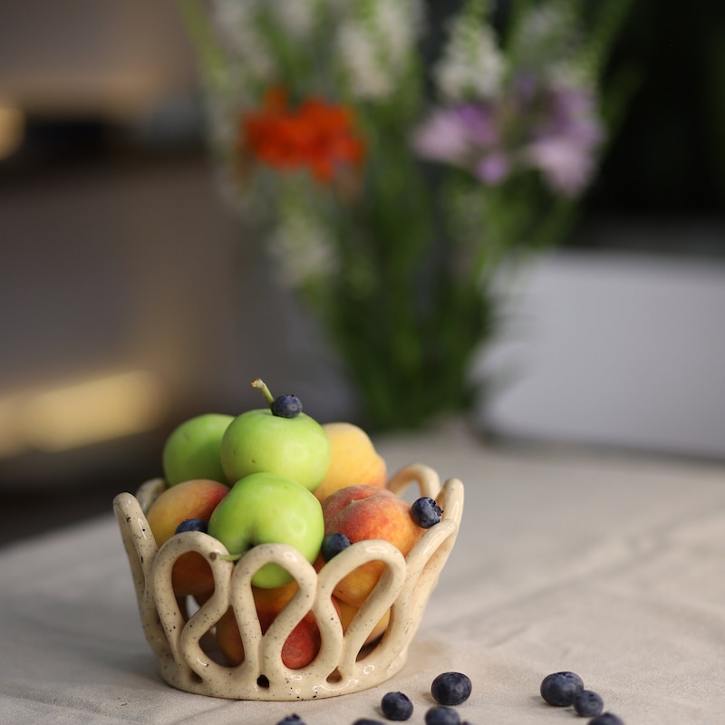 Ceramic Basket - Etsy