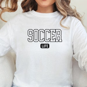 Soccer Life Svg Png, Soccer T-shirt, Soccer Gifts, Soccer Svg, Soccer ...