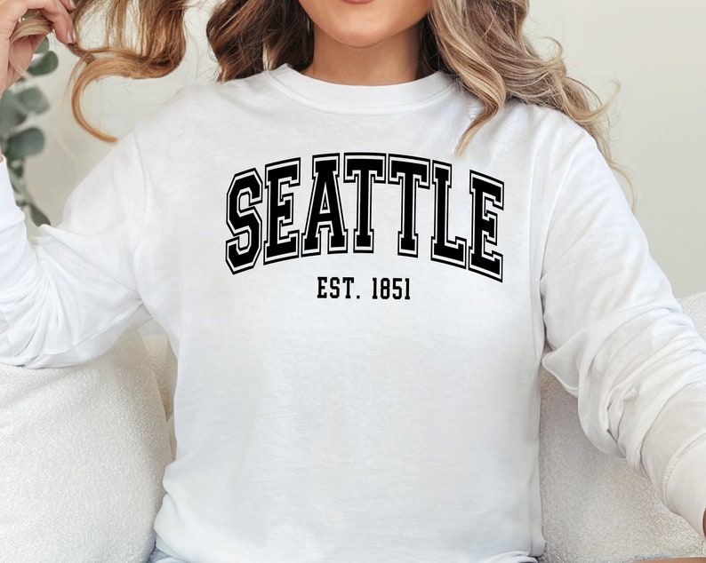 Seattle Svg Png, Seattle T-shirt Design, Seattle City Gifts, Seattle ...