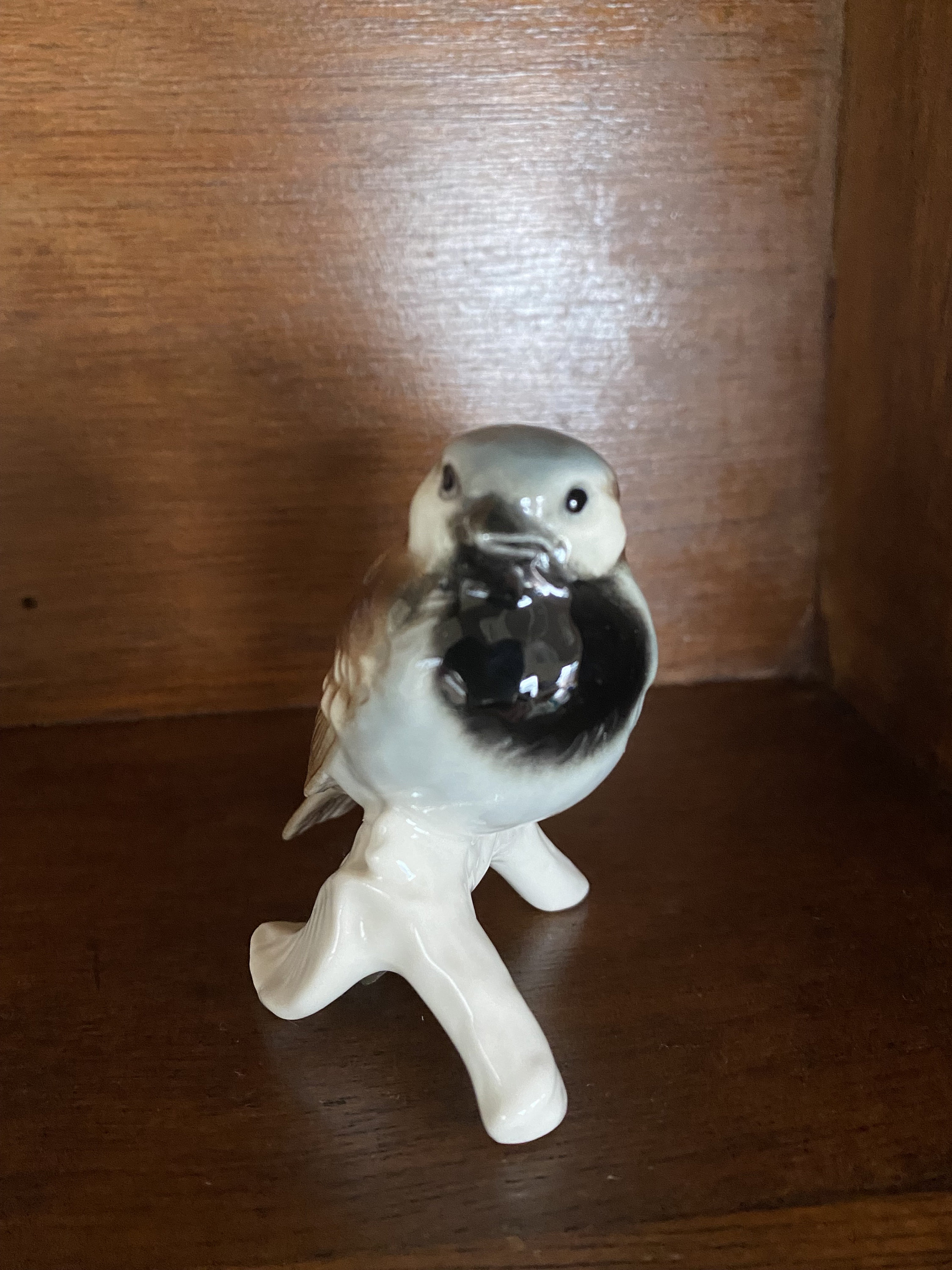 Goebel West Germany Porcelain Bird Figurines Robin Sparrow Greenfinch ...