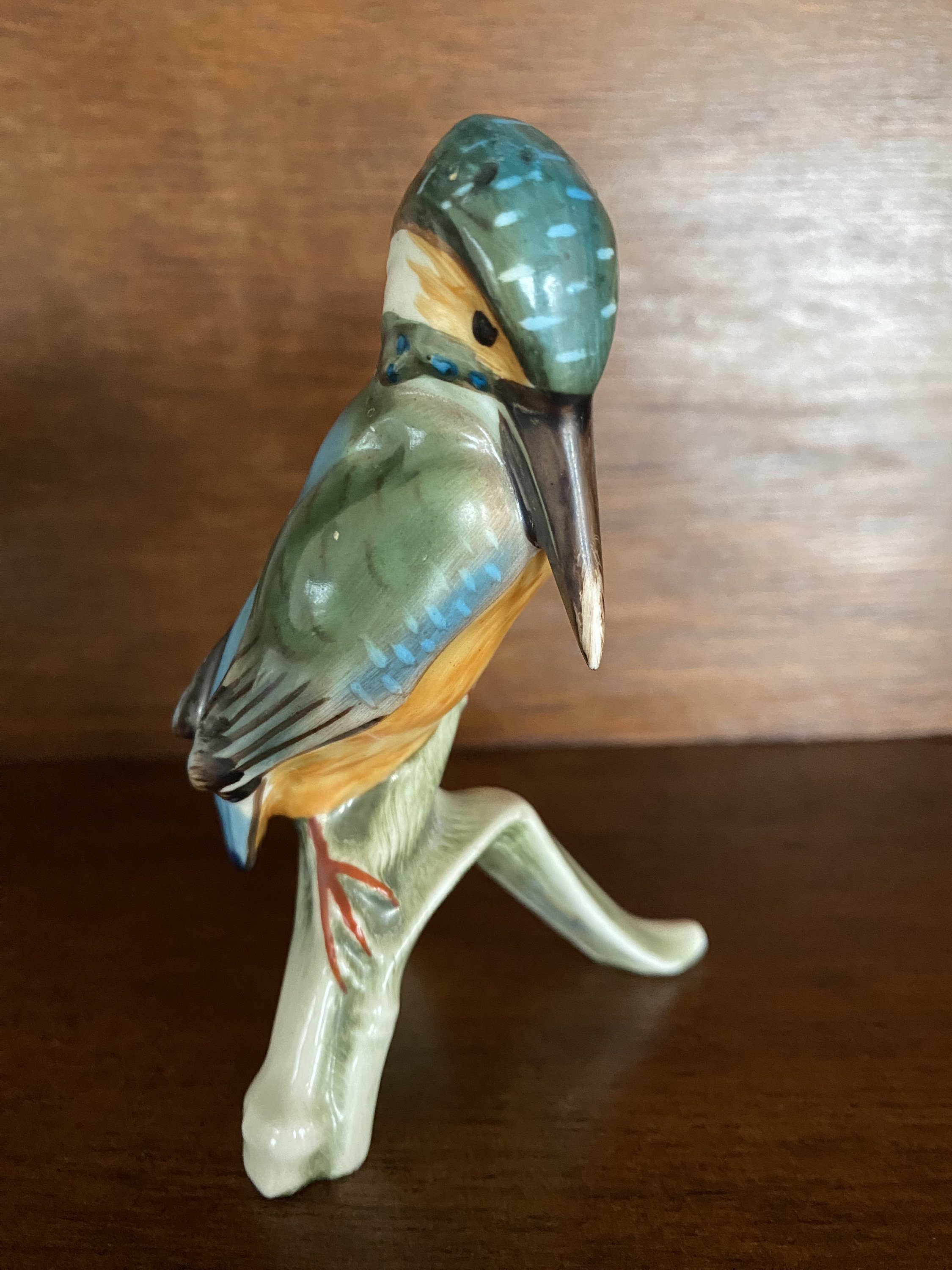 Goebel West Germany Porcelain Bird Figurines Robin Sparrow Greenfinch ...