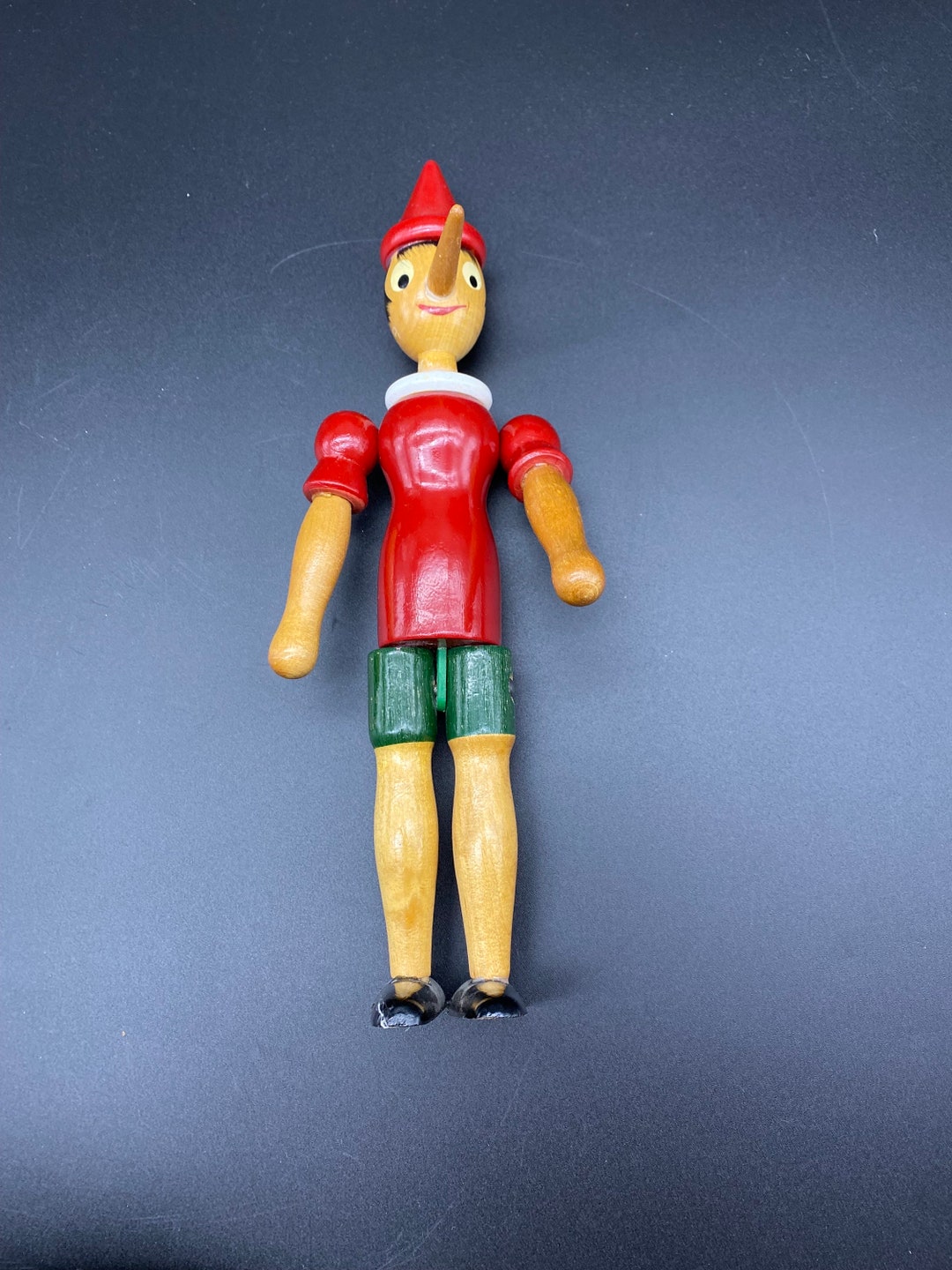 Wooden Pinocchio Toy Italian Dreoni Giocattoli Made Wood Figurine ...
