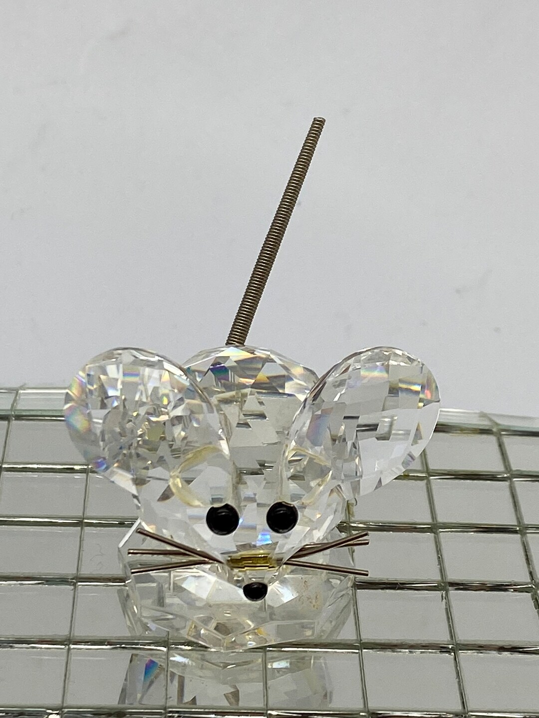 Swarovski Crystal Animals Mouse or Hedgehog Vintage - Etsy